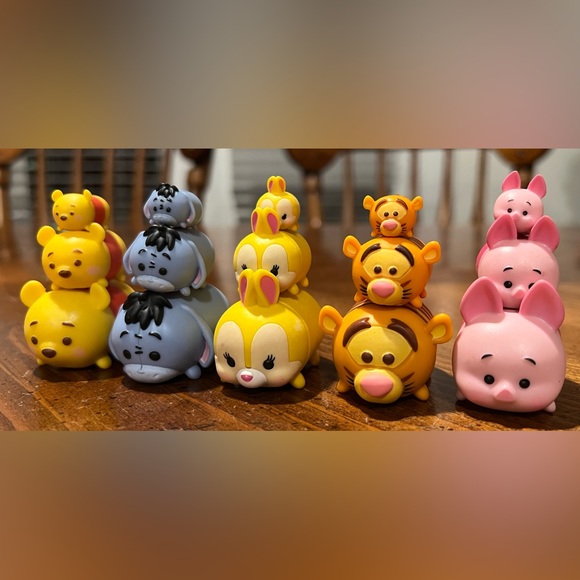 Disney | Toys | Disney Tsum Tsum Winnie The Pooh Friends Vinyl Figures ...